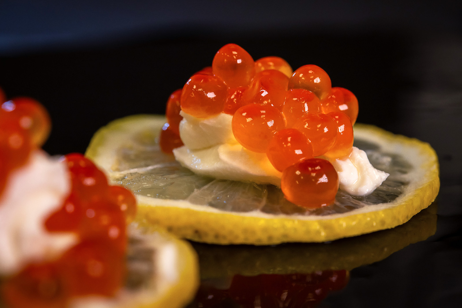 Lightly salted chum salmon caviar, IKURA Canada - without preservatives ...