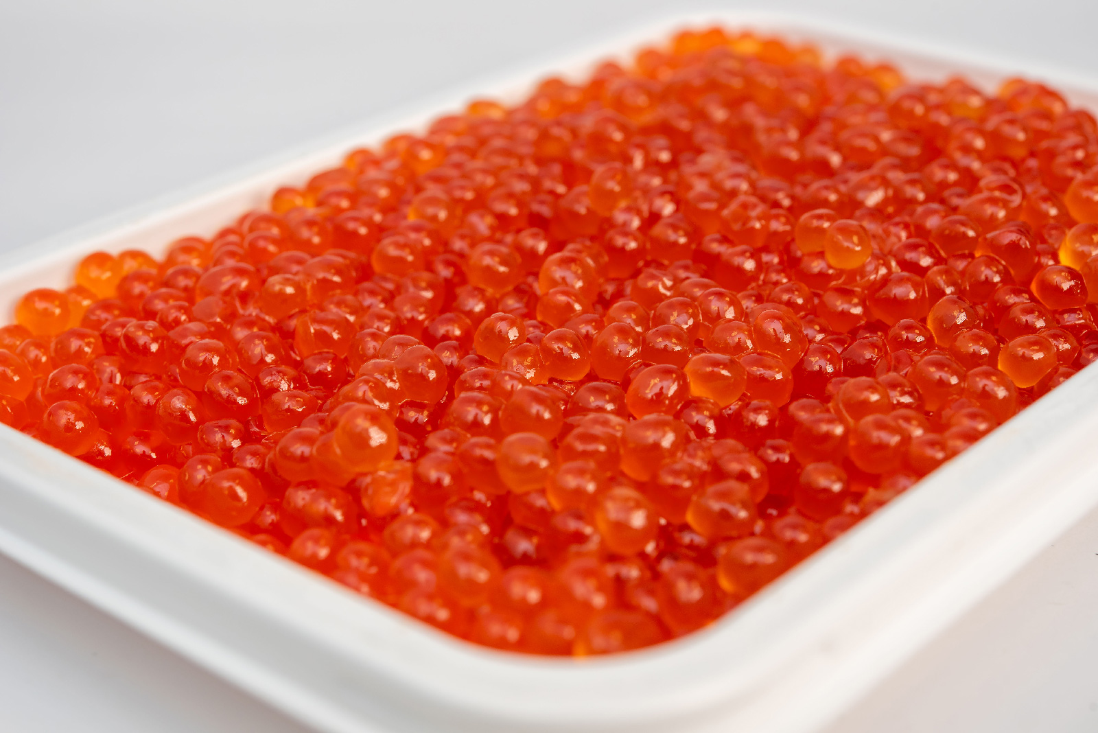 Lightly salted chum salmon caviar, IKURA Canada - without preservatives ...